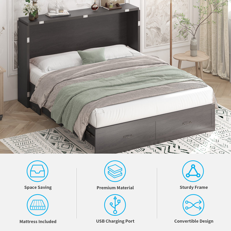 Scheinman landscape murphy bed latitude run store